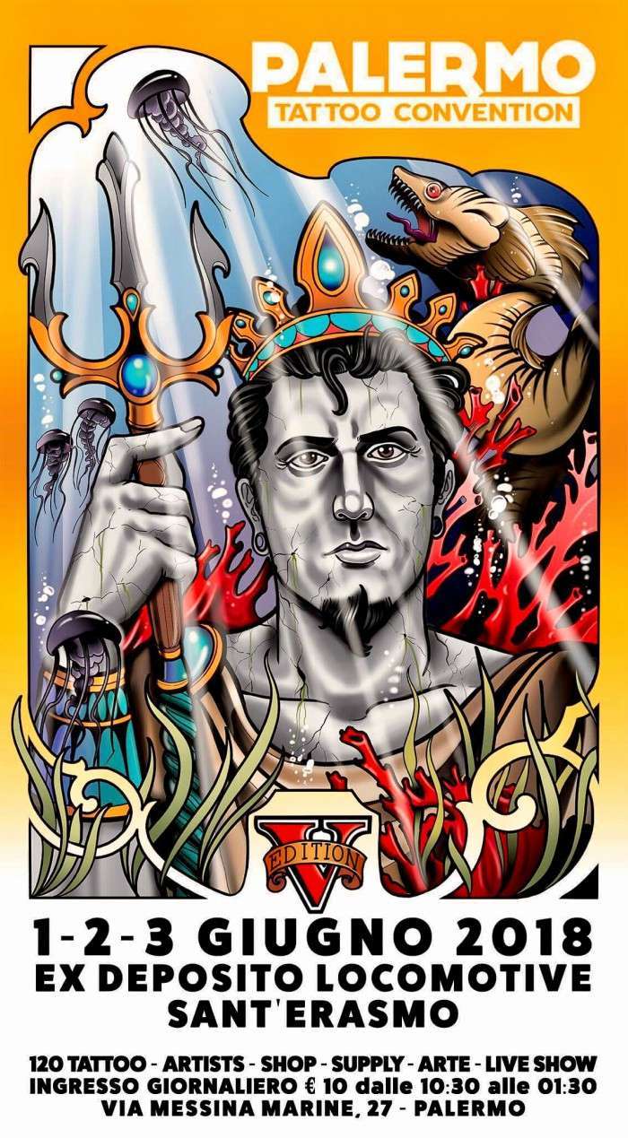 Palermo Tattoo Convention | June 2018 | Italy | iNKPPL