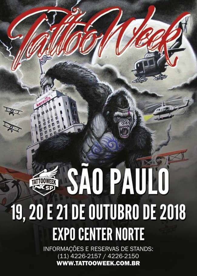 Tattoo Week Sao Paulo | October 2018 | Brazil | iNKPPL