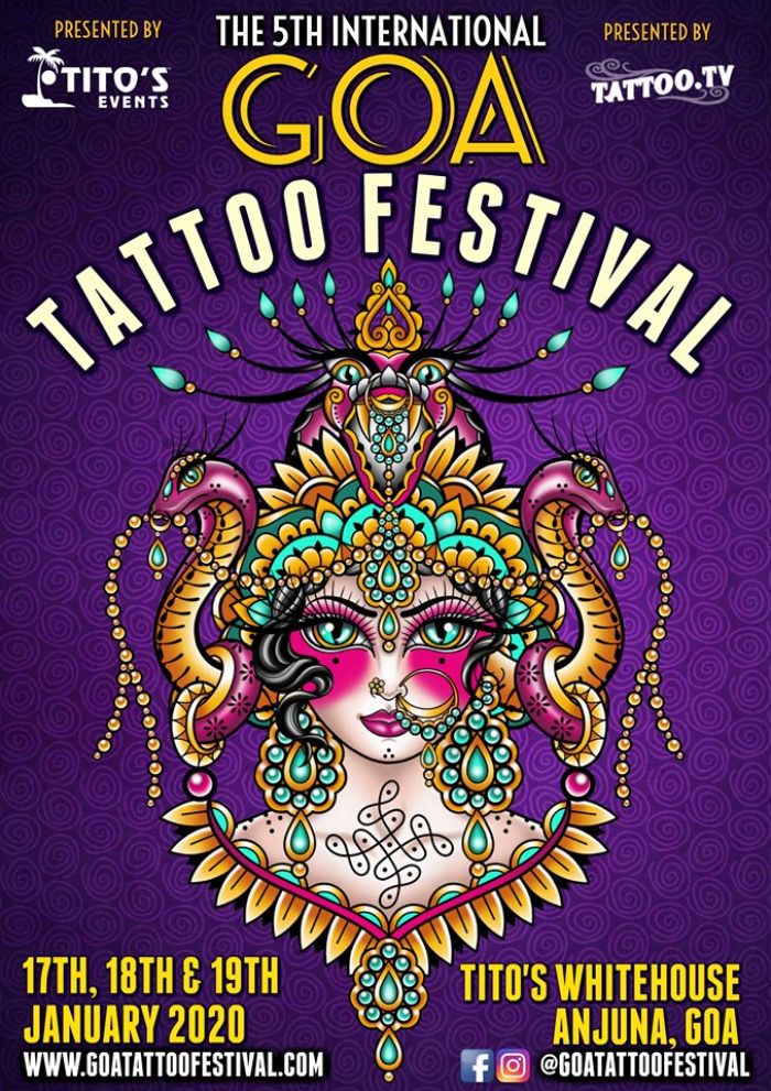 5th International Goa Tattoo Festival | January 2020 | India | iNKPPL