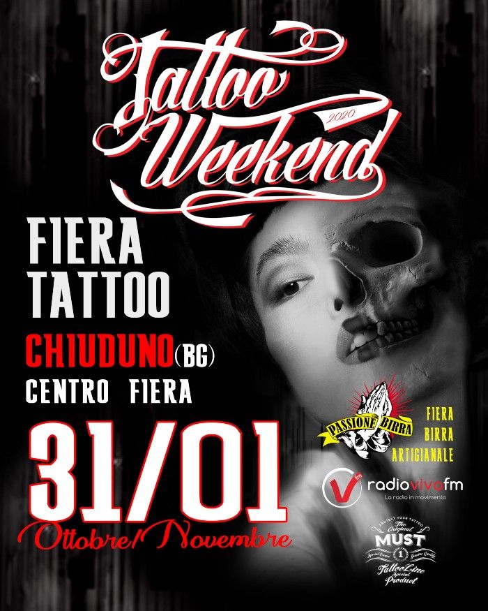 Tattoo Weekend Chiuduno 2020 | October 2020 | Italy | iNKPPL