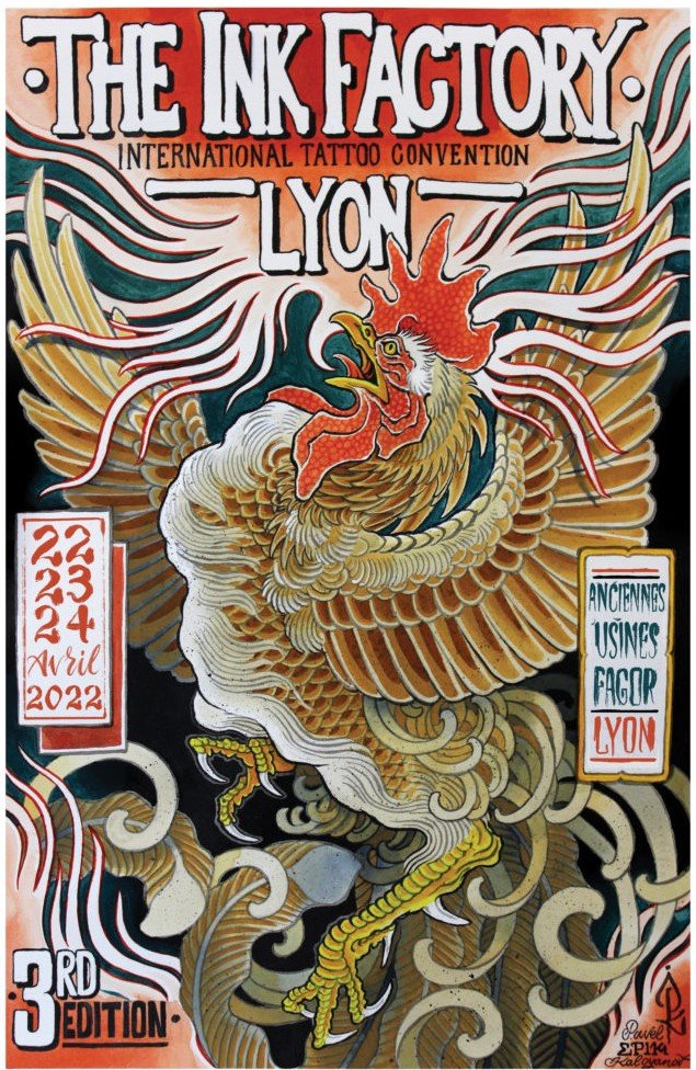 3rd The Ink Factory | Апрель 2022 | Франция | iNKPPL