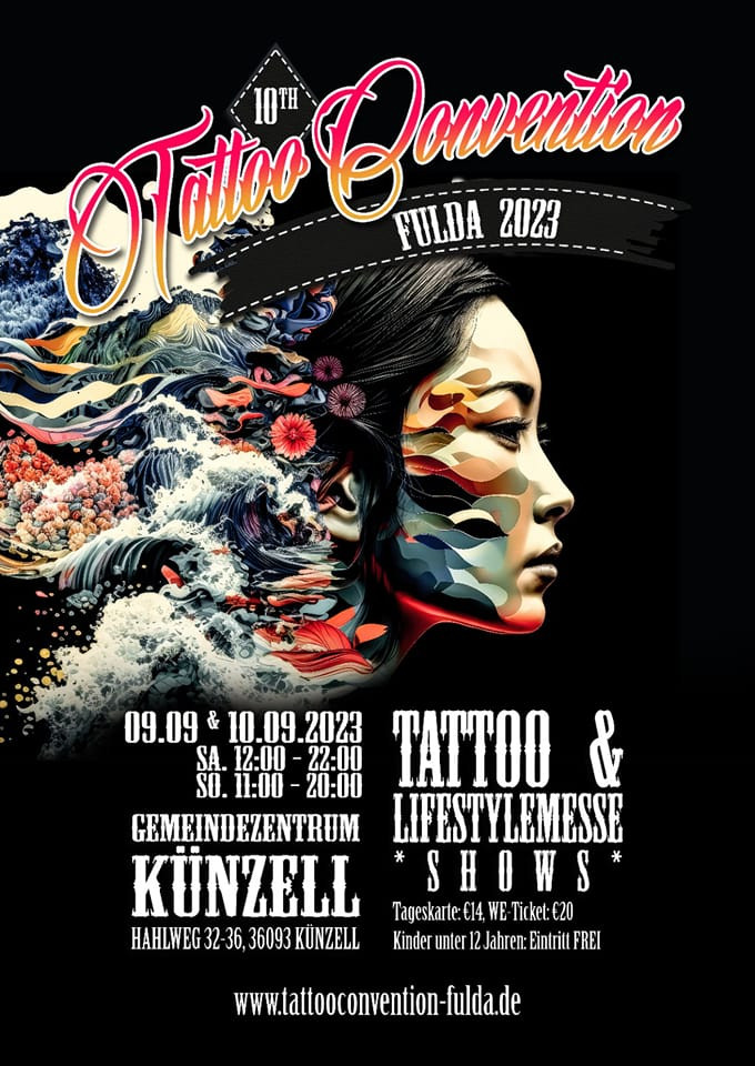Fulda Tattoo Convention 2023 | Сентябрь 2023 | Германия | iNKPPL
