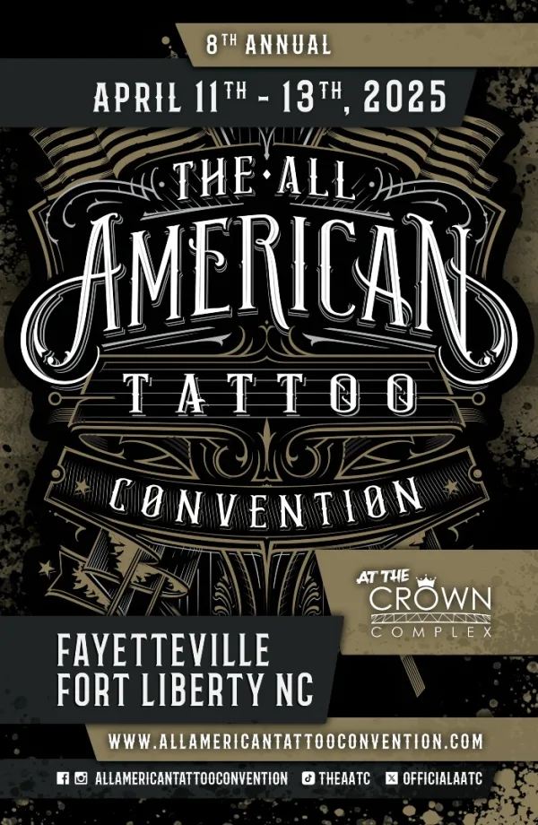 All American Tattoo Convention 2025 | April 2025 | United States | iNKPPL
