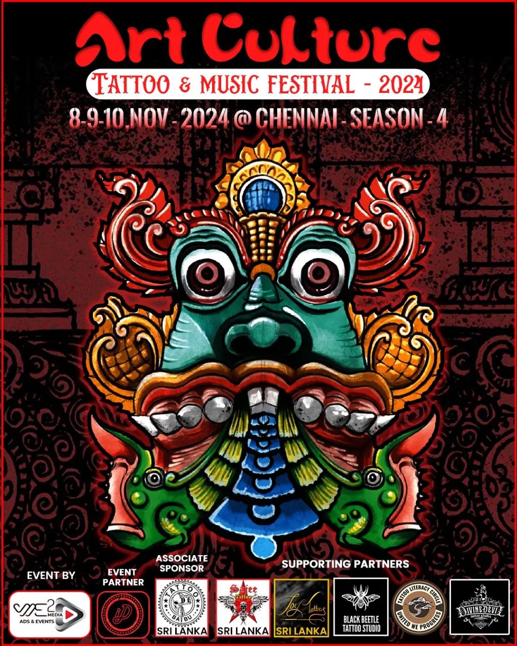 Art Culture Tattoo Festival 2024 | November 2024 | India | iNKPPL