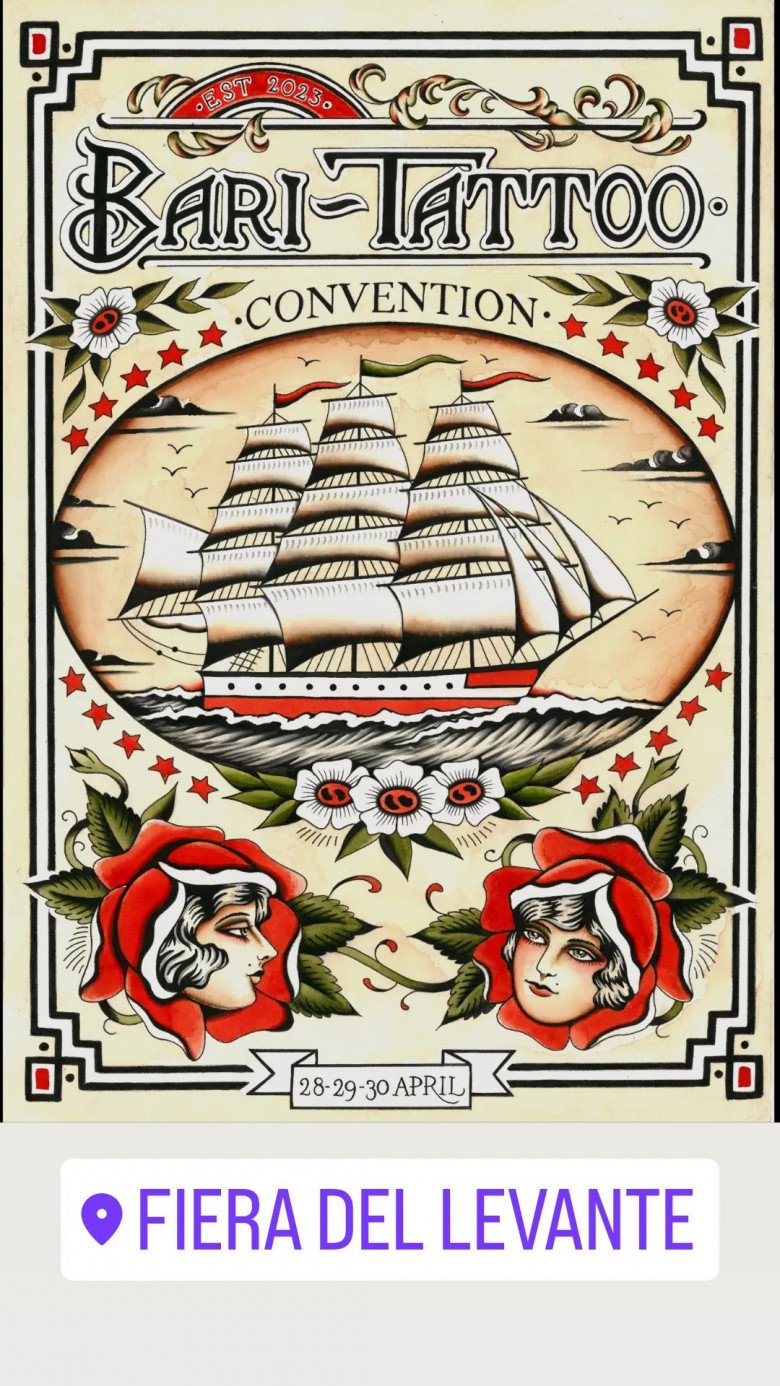 Bari Tattoo Convention 2023 | April 2023 | Italy | iNKPPL
