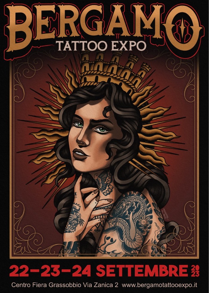 Bergamo Tattoo Expo 2023 | Сентябрь 2023 | Италия | iNKPPL