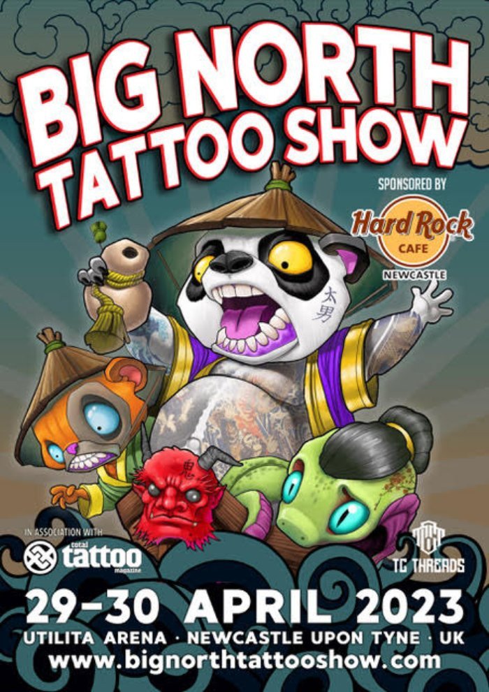 5th Big North Tattoo Show | Апрель 2023 | Великобритания | iNKPPL
