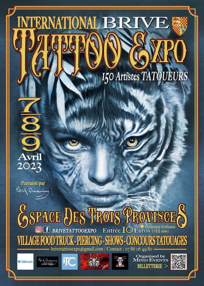 Brive Tattoo Expo 2023 | April 2023 | France | iNKPPL