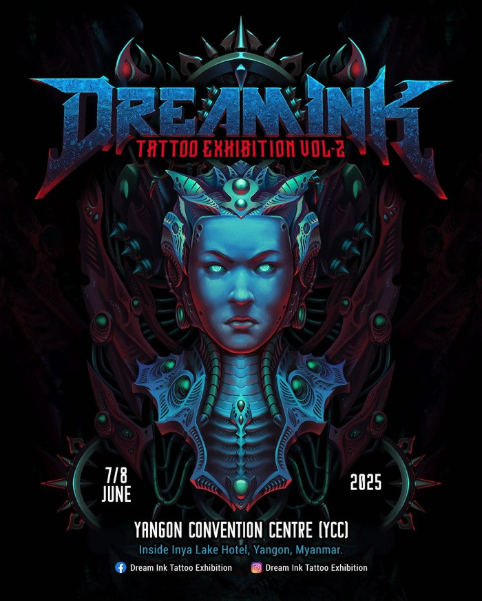 Dream Ink Tattoo Exhibition 2025 | Juni 2025 | Myanmar | iNKPPL