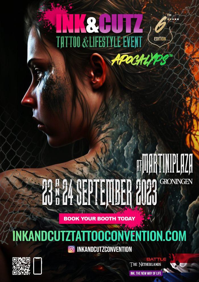 Ink and Cutz Tattoo Convention 2023 | Сентябрь 2023 | Нидерланды | iNKPPL