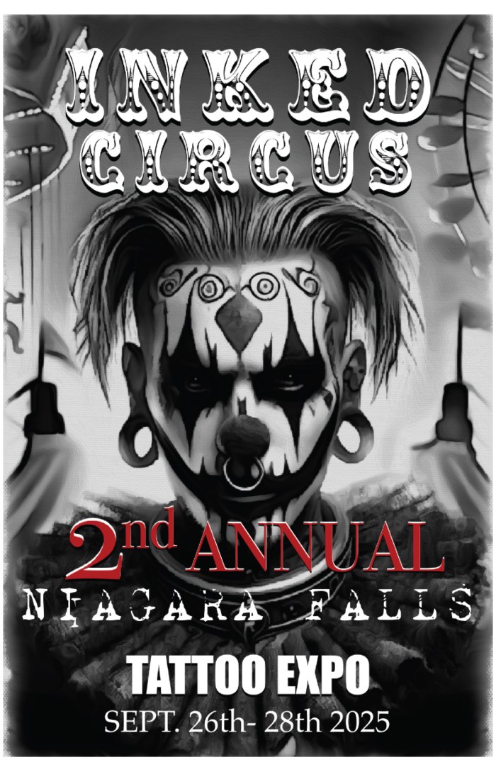 Inked Circus Tattoo Expo Niagara Falls 2025 | September 2025 | Canada ...