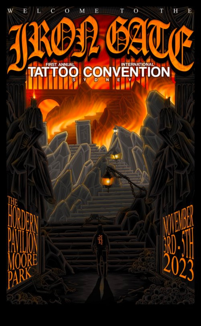 Iron Gate Tattoo Convention 2023 | Ноябрь 2023 | Австралия | iNKPPL