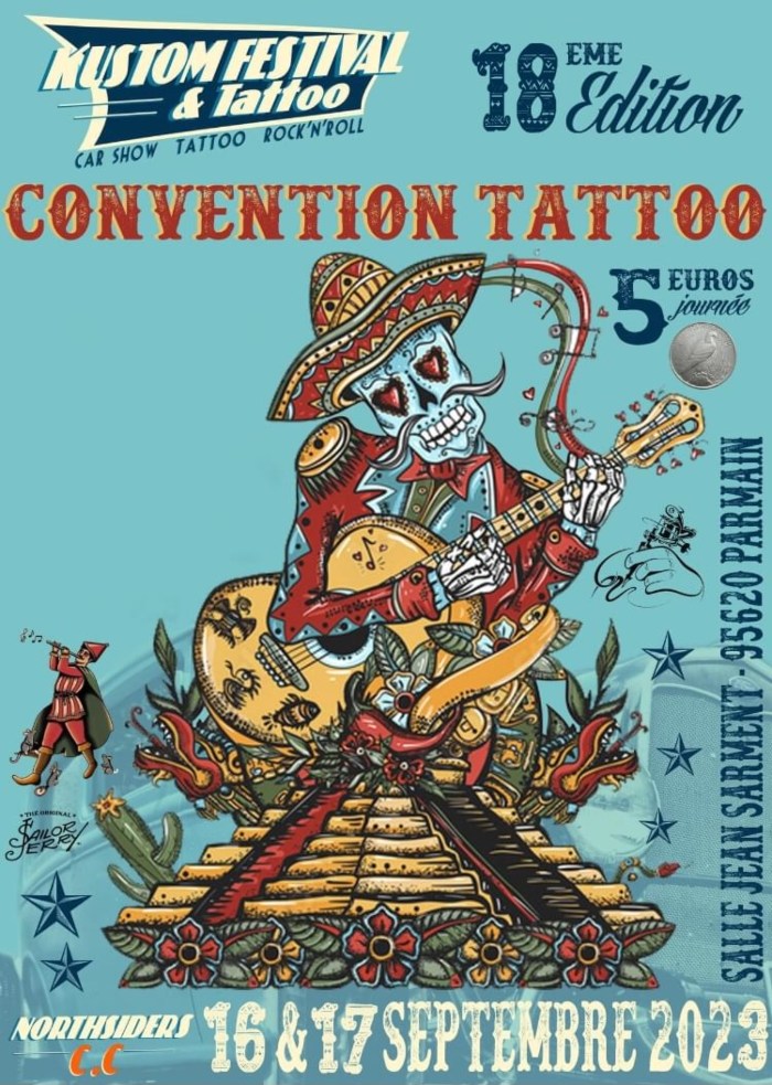 Kustom Festival & Tattoo 2023 | Сентябрь 2023 | Франция | iNKPPL