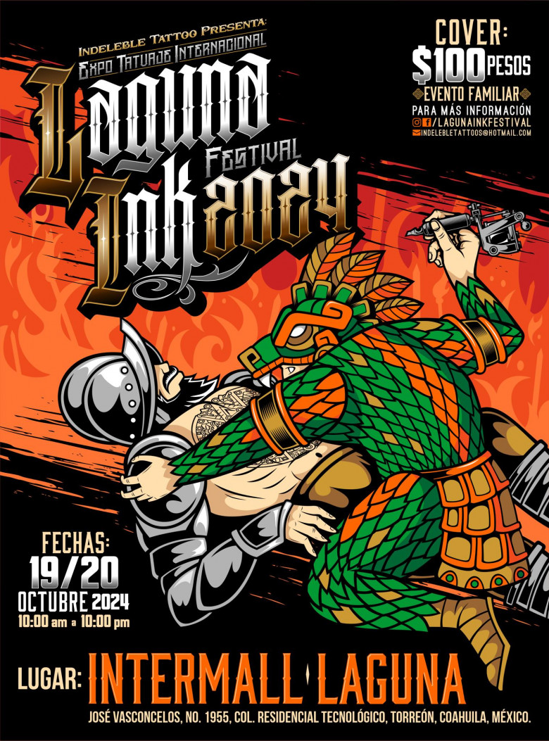 Laguna Ink Festival 2024 | Октябрь 2024 | Мексика | iNKPPL