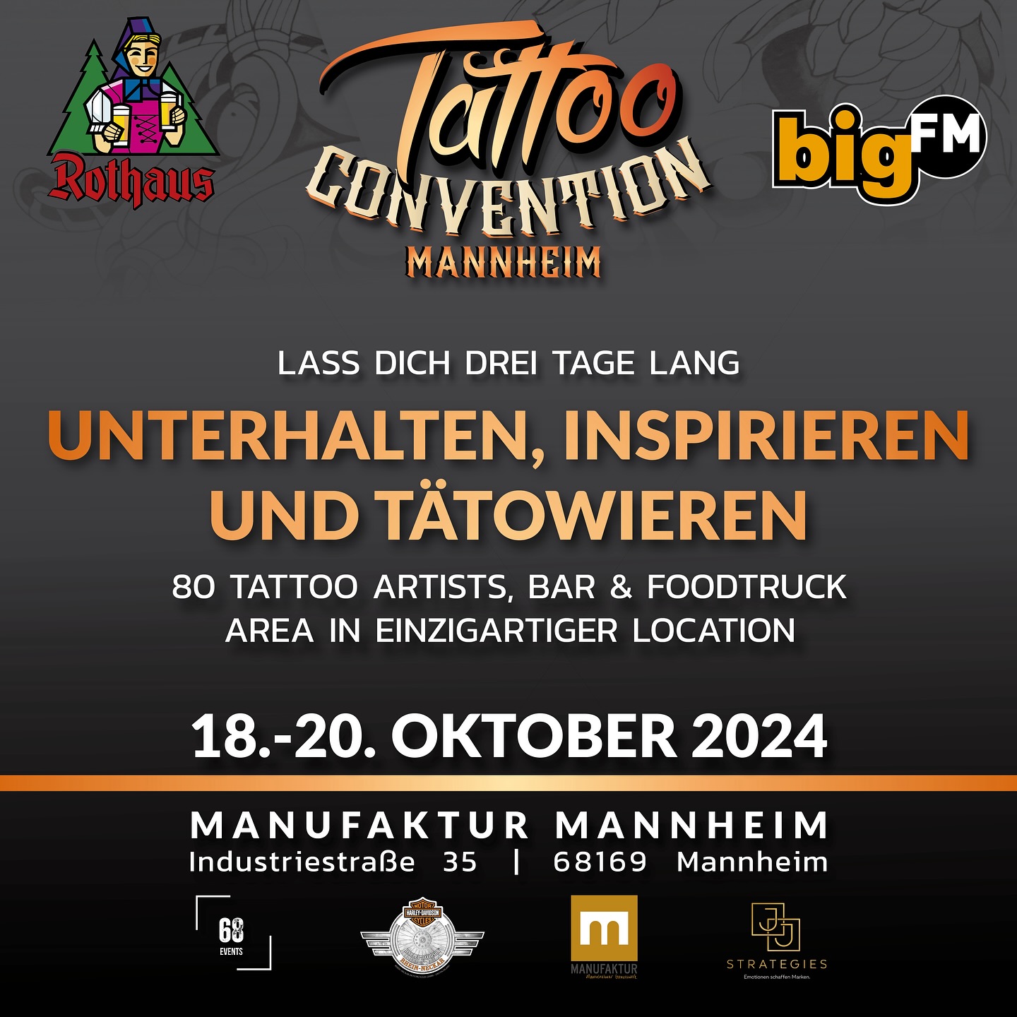 Mannheim Tattoo Convention 2024 | October 2024 | Germany | iNKPPL