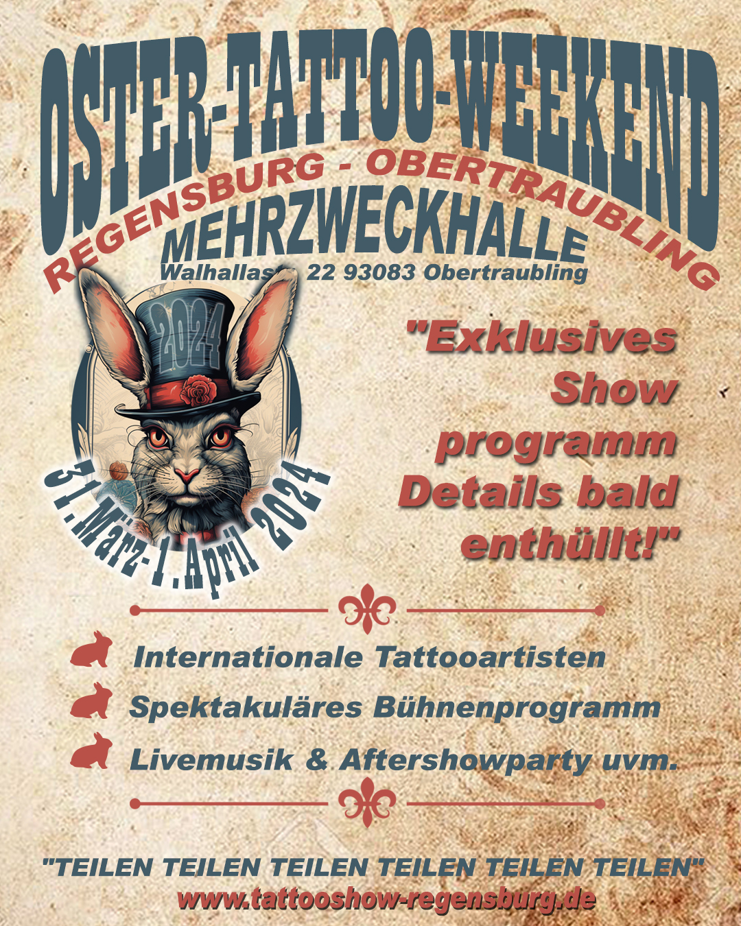 Oster Tattoo Weekend 2024 | Март 2024 | Германия | iNKPPL