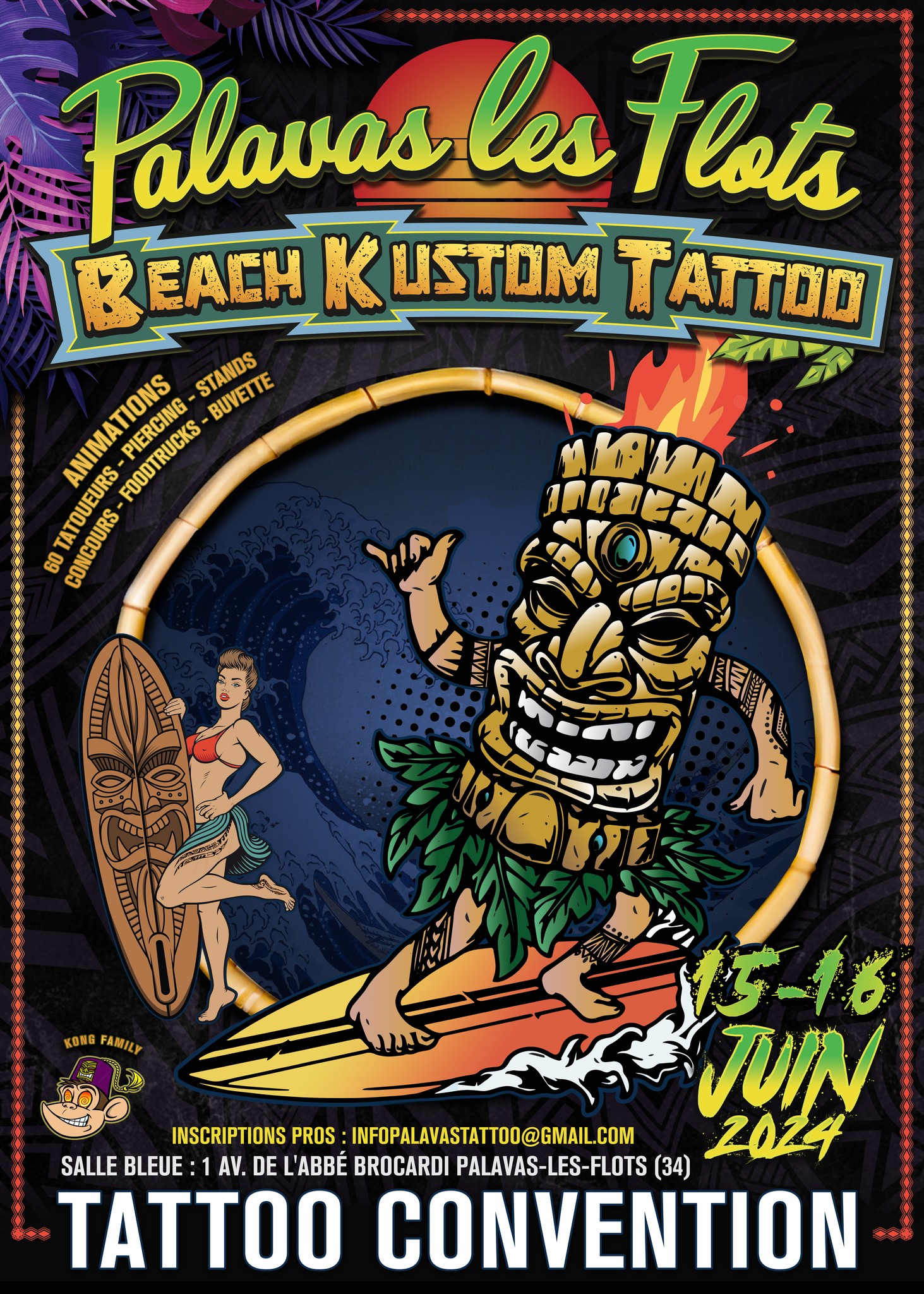 Palavas Les Flots Tattoo Convention 2024 | June 2024 | France | iNKPPL