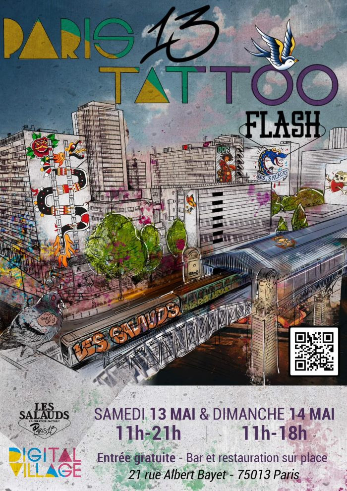 Paris 13 Tattoo Expo 2023 | May 2023 | France | iNKPPL