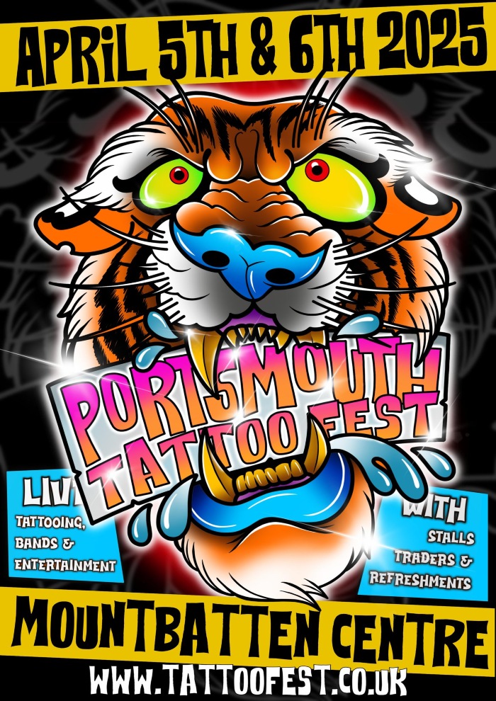 Portsmouth Tattoo Fest 2025 | April 2025 | United Kingdom | iNKPPL