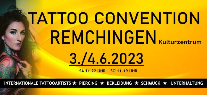 Remchingen Tattoo Convention 2023 | June 2023 | Germany | iNKPPL