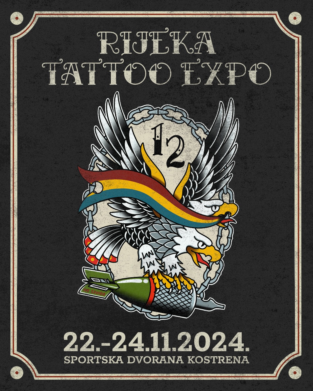 Rijeka Tattoo Expo 2024 | Ноябрь 2024 | Хорватия | iNKPPL