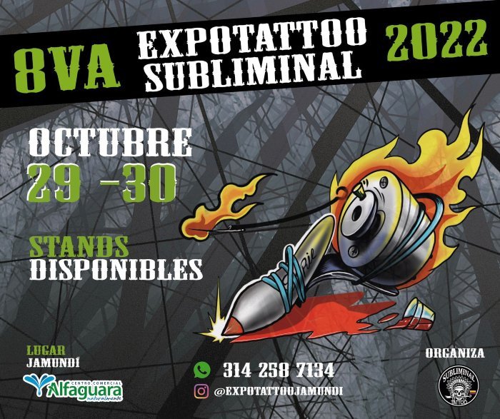 Subliminal Tattoo Expo 2022 | Октябрь 2022 | Колумбия | iNKPPL