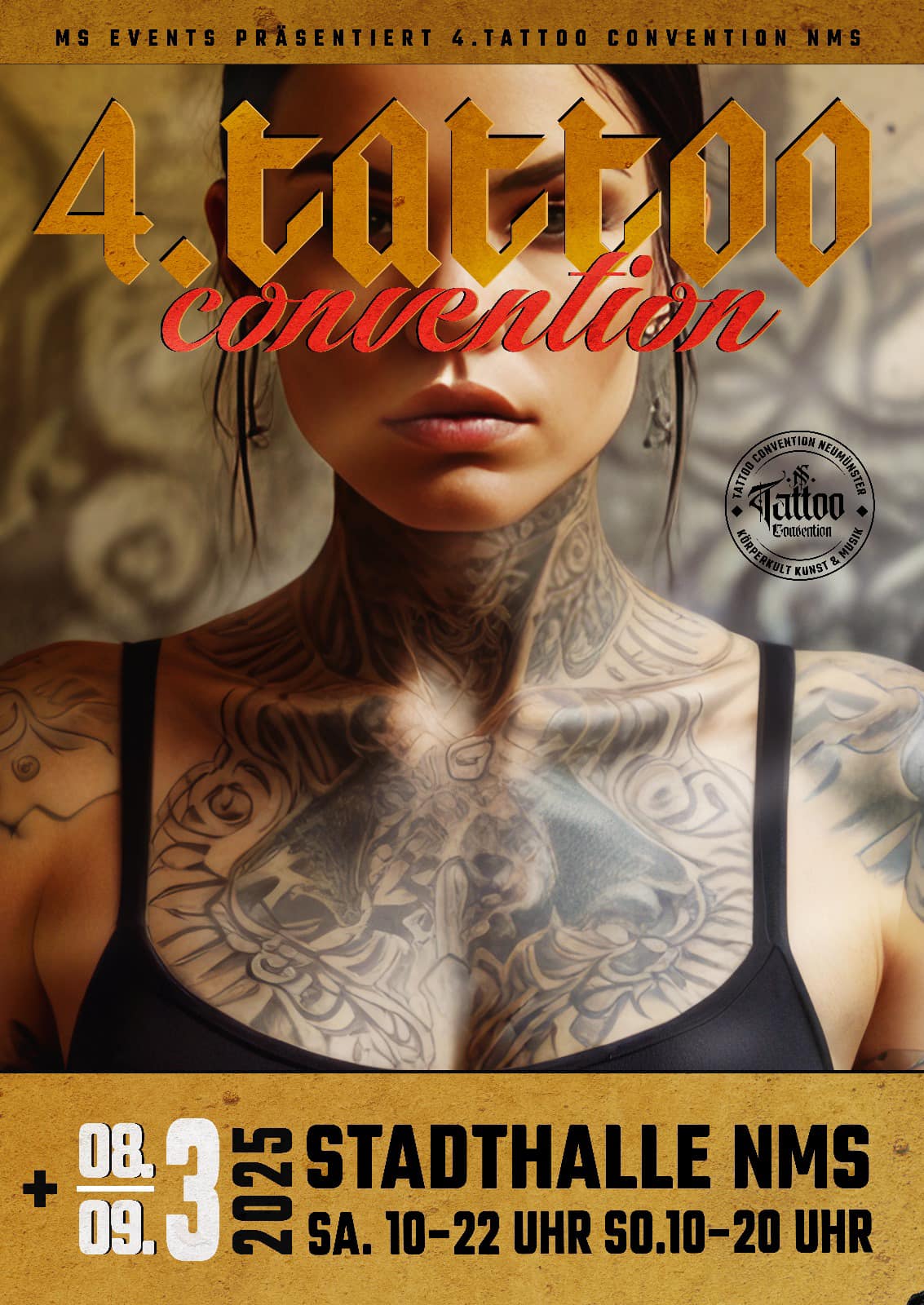 Tattoo Convention Neumünster 2025 | March 2025 | Germany | iNKPPL