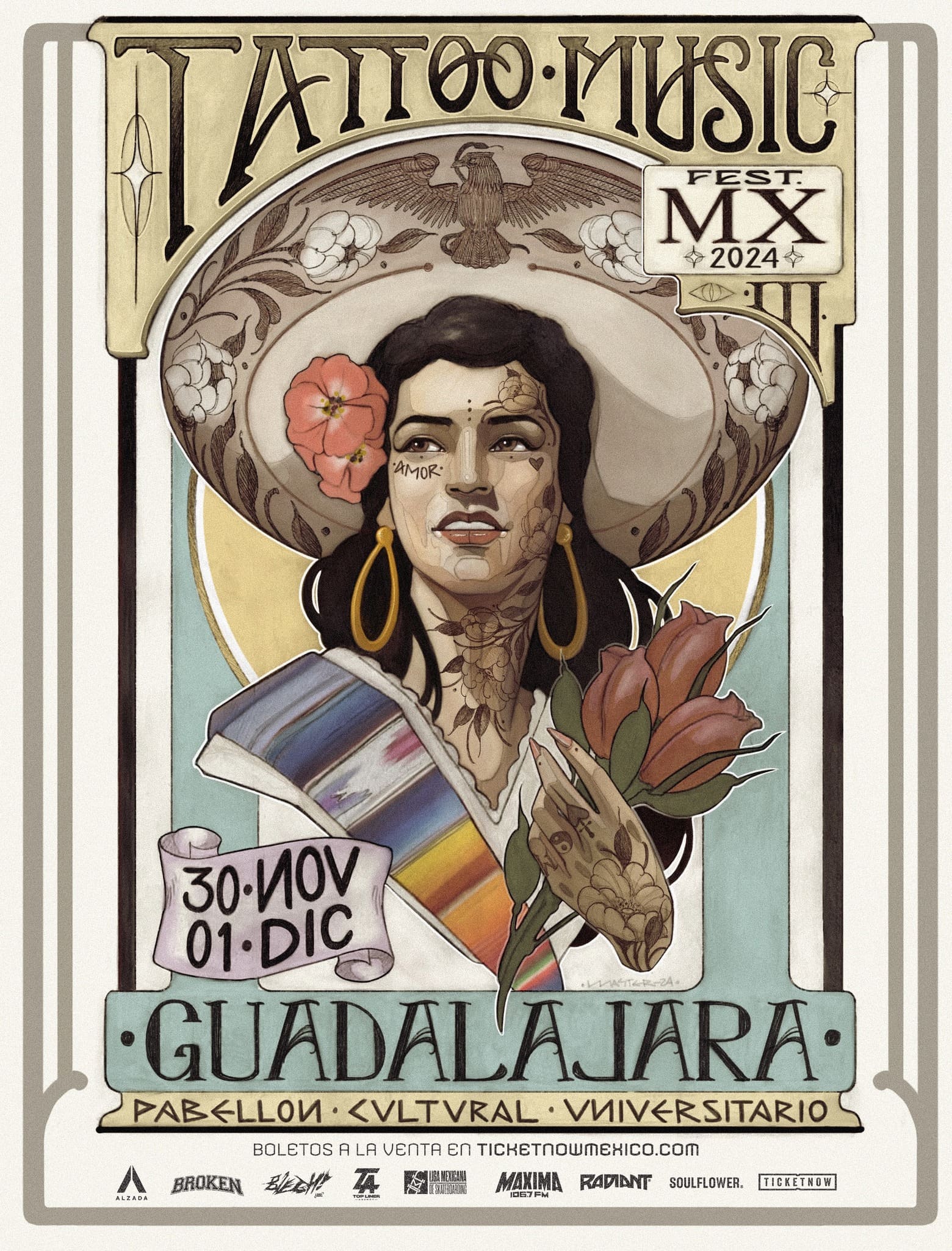 Tattoo Music Fest MX 2024 | November 2024 | Mexico | iNKPPL