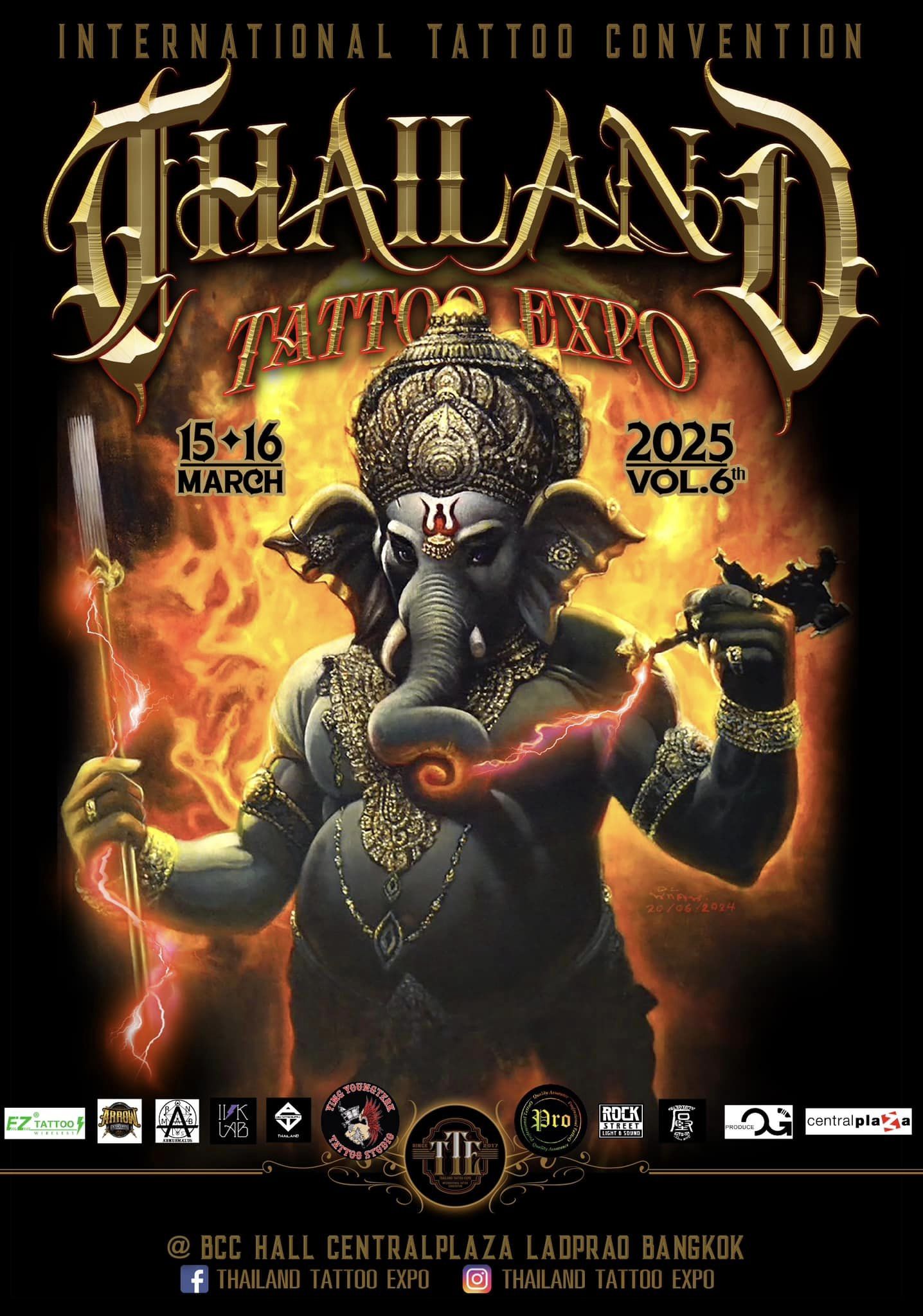 Thailand Tattoo Expo 2025 | Mars 2025 | Thailand | iNKPPL