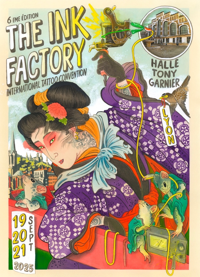 The Ink Factory Lyon 2025 | September 2025 | France | iNKPPL