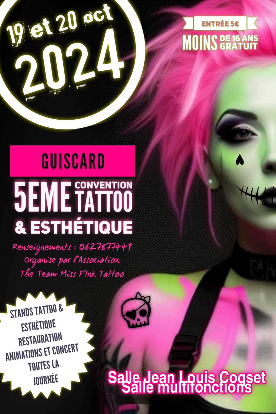 The Team Miss P’Ink Tattoo 2024 | October 2024 | France | iNKPPL