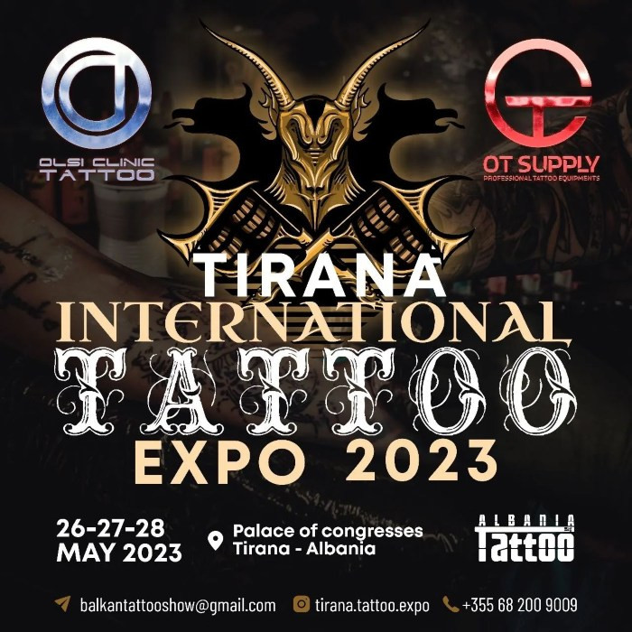 Tirana Tattoo Expo 2023 | May 2023 | Albania | iNKPPL
