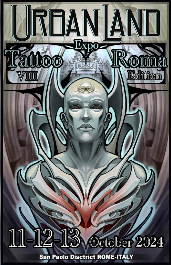 Urban Land Tattoo Expo Roma 2024 | October 2024 | Italy | iNKPPL