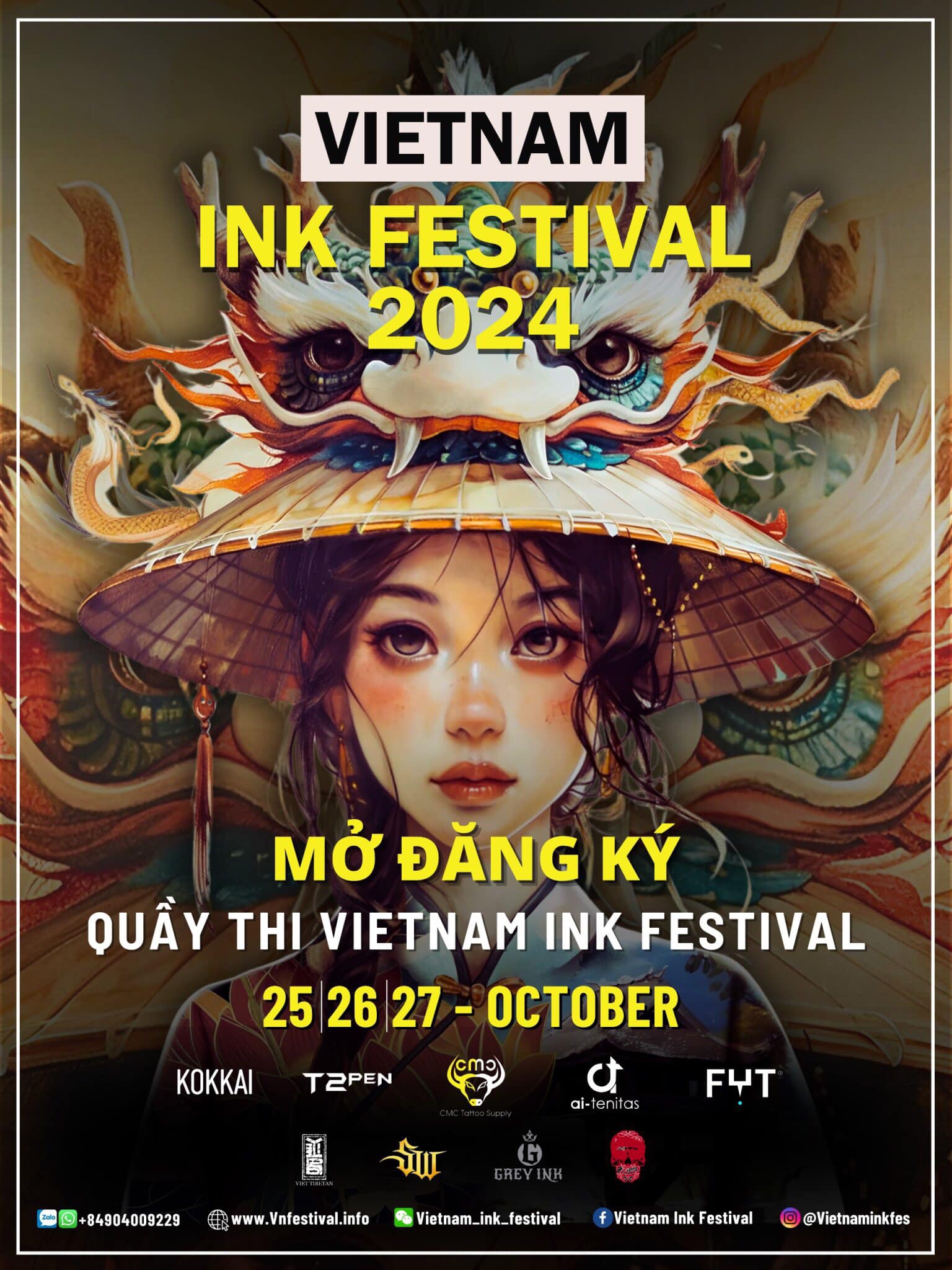 Vietnam Ink Festival 2024 | Октябрь 2024 | Вьетнам | iNKPPL