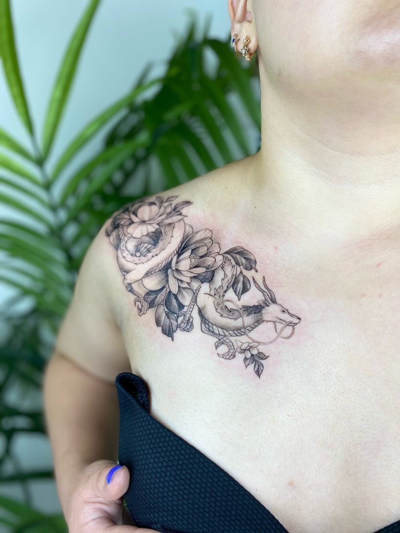 Tattoo artist Anna Lazareva | Moscow | Russia | iNKPPL