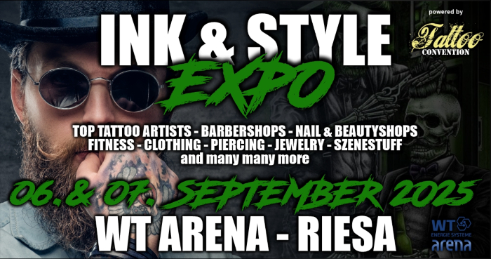 Ink & Style Tattoo Expo | Septiembre 2025 | Germany | iNKPPL