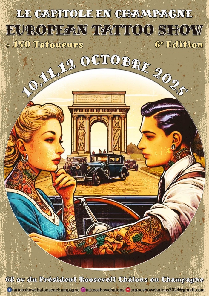 European Tattoo Show #6 | October 2025 | France | iNKPPL