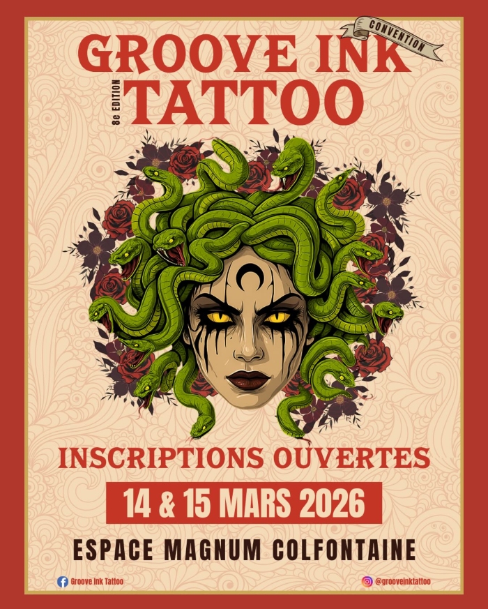 Groove Ink Tattoo #8 — Billets & Artistes | iNKPPL