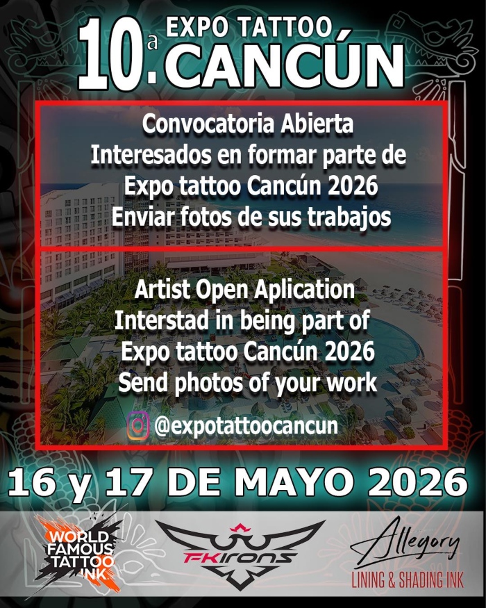 Cancun Tattoo Expo #10 | Puede 2026 | Mexico | iNKPPL
