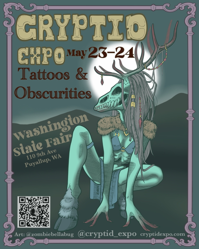 Cryptid Tattoo and Oddities Expo | Peut 2026 | United States | iNKPPL