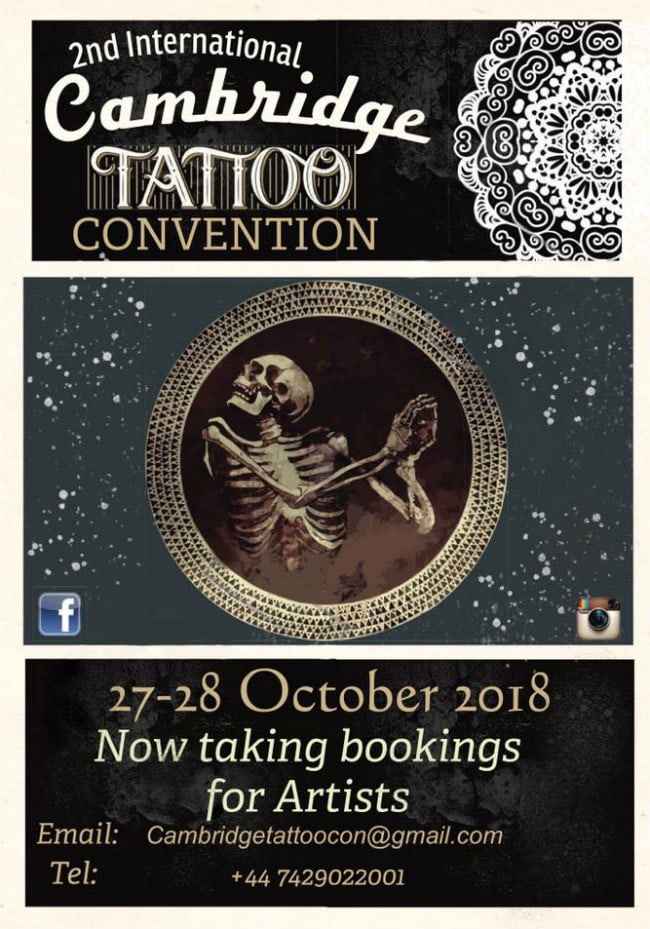 2nd Cambridge International Tattoo Convention | October 2018 | United ...