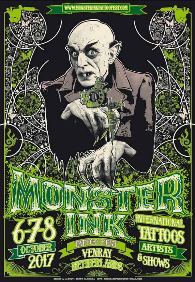 Monster Ink Tattoo Fest | October 2017 | Netherlands | iNKPPL