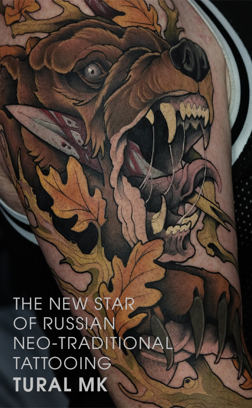 The new star of Russian neo-traditional tattooing – Tural Mk | iNKPPL